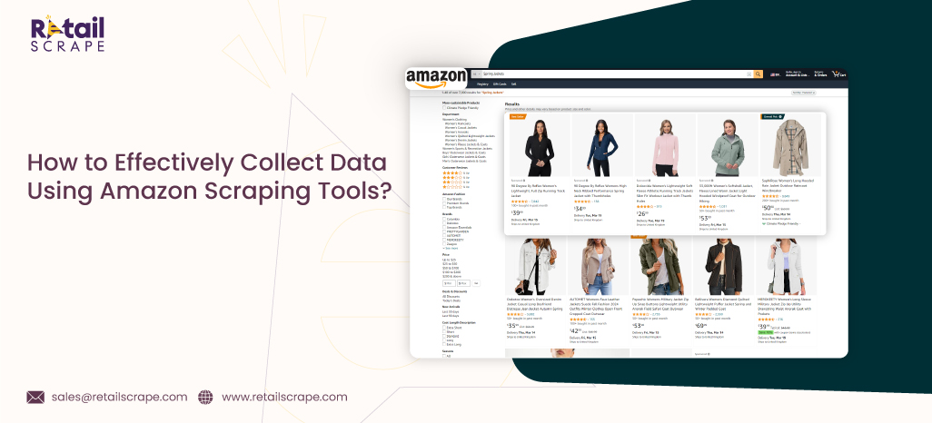 Collect E-commerce Data Using Amazon Scraping Tools