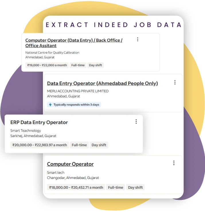 Indeed Scraping Services | Extract Job Data Easily