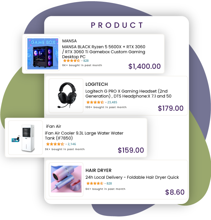 Shopee Data Scraping | Scrape Shopee Data