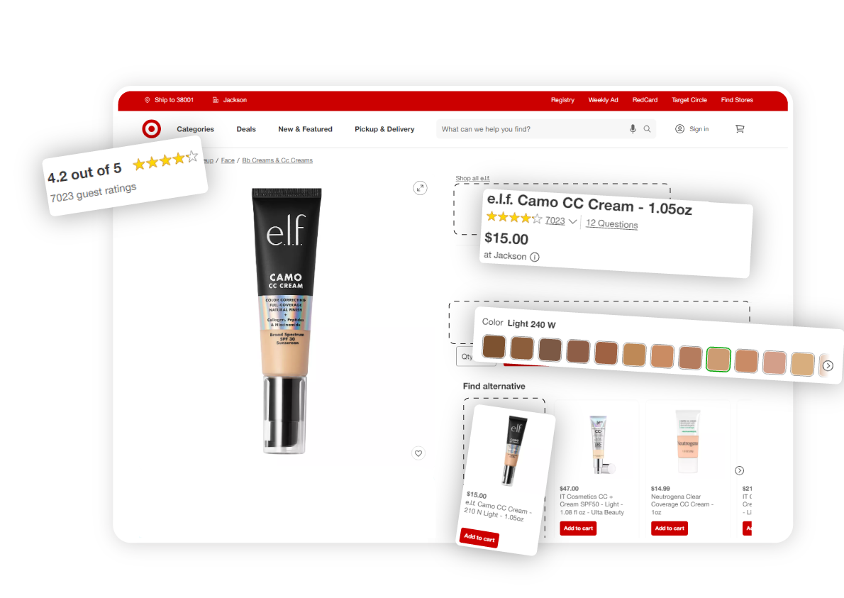 Target Data Scraping | Scrape Target Data