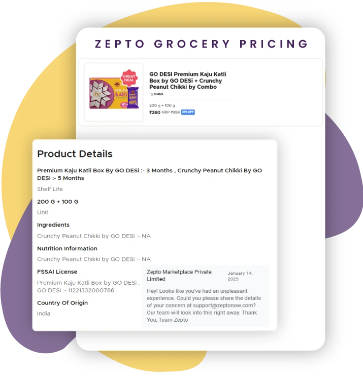 Zepto Grocery Delivery Data Scraping - Scrape Zepto Grocery Data